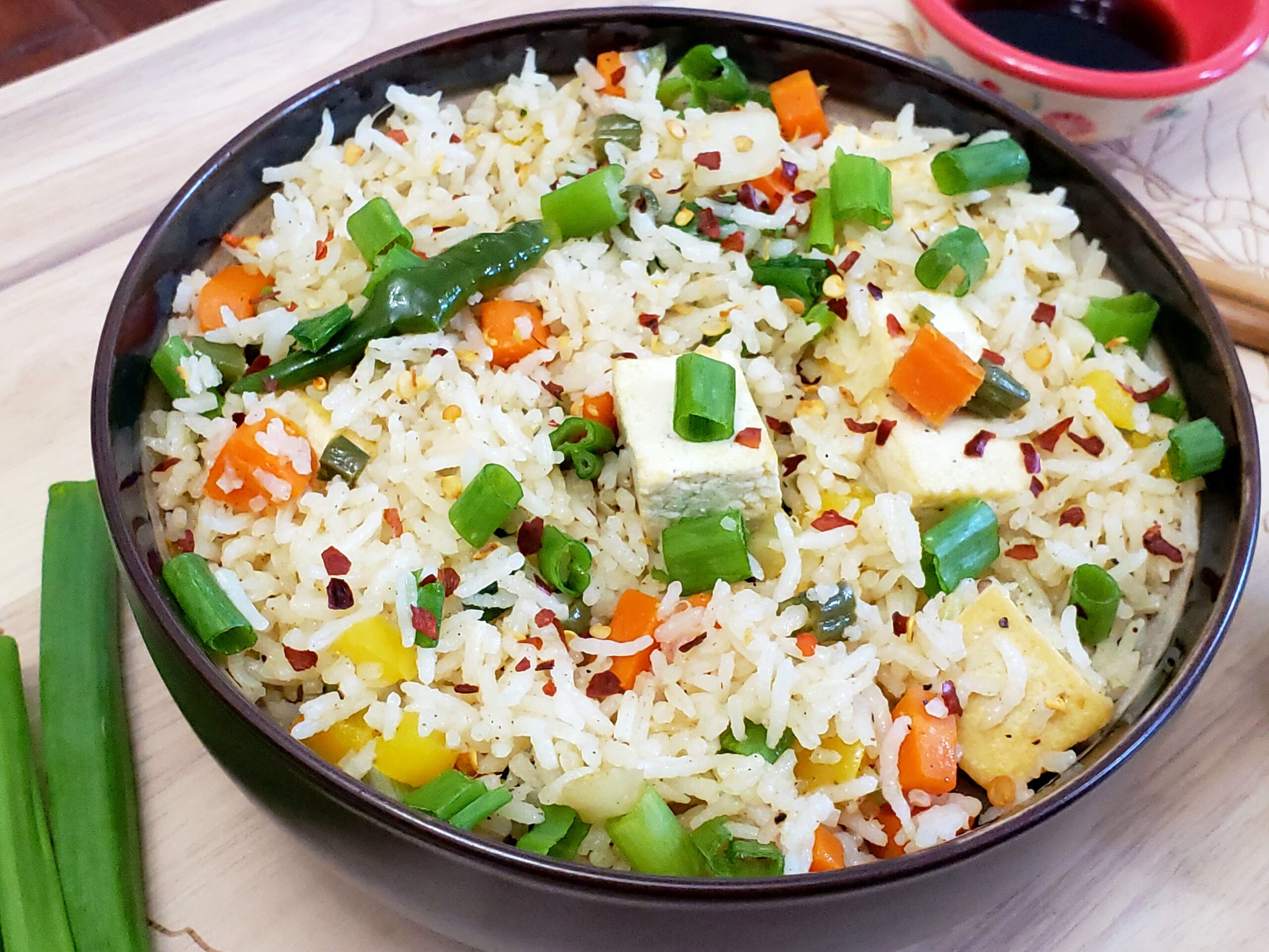 Veg Fried rice – Food Engine Pokhara
